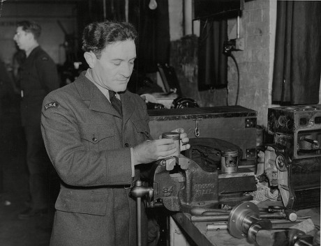 Wwii Britain Civilian Technical Corpsrafs Repair Editorial Stock Photo ...