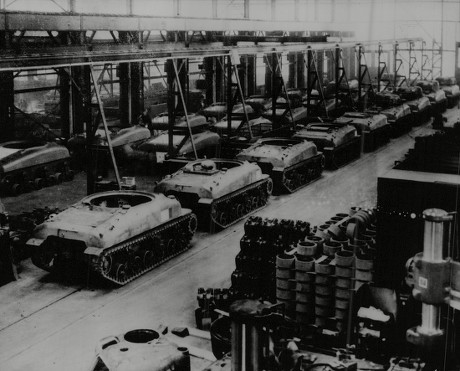 Wwii Munitions America Allies Picture Shows Editorial Stock Photo ...