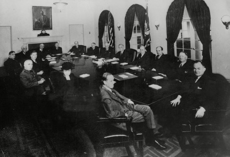 Wwii America President Roosevelt His War Editorial Stock Photo - Stock ...