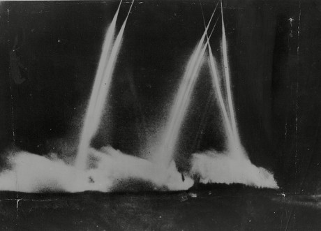 Wwii Germany Army Picture Shows Barrage Editorial Stock Photo - Stock ...