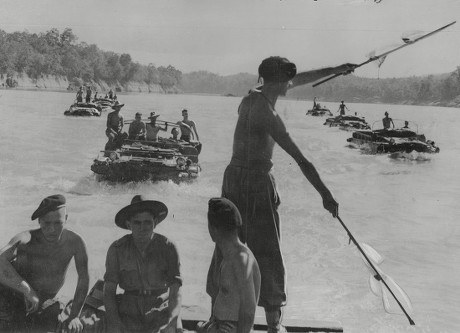 Wwii Britain British Army Far East Editorial Stock Photo - Stock Image ...
