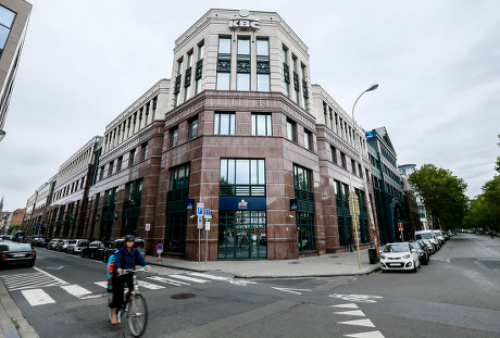 Exterior View Kbc Bancassurers Headquarters Brussels Editorial Stock ...