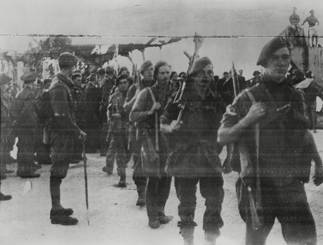 Wwii Europe Allied Invasion Greece British Editorial Stock Photo ...