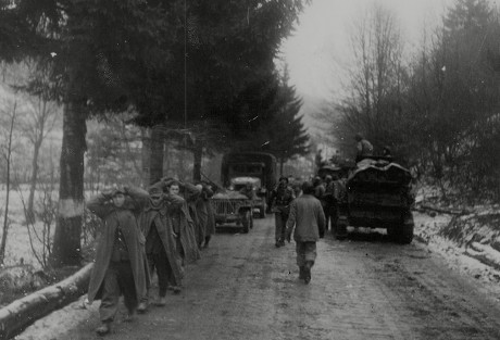 Wwii Belgium Allied Counter Offensive Troops Editorial Stock Photo ...