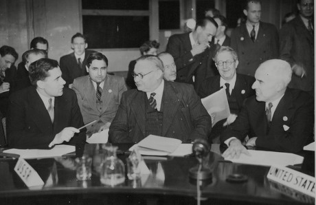 Wwii Peace United Nations Conferences United Editorial Stock Photo ...