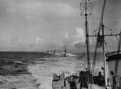 Wwii Britain Navy Destroyers Navys Greyhounds Editorial Stock Photo ...