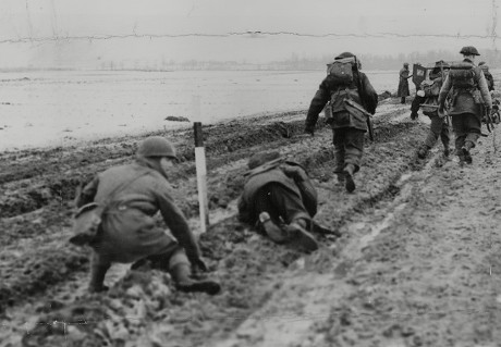 Wwii Europe Allied Invasion Germany British Editorial Stock Photo ...