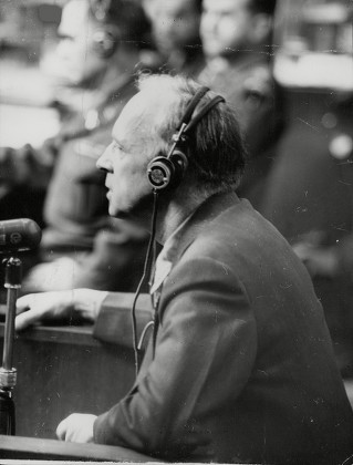Wwii Peace Germany War Crimes Trials Editorial Stock Photo - Stock ...
