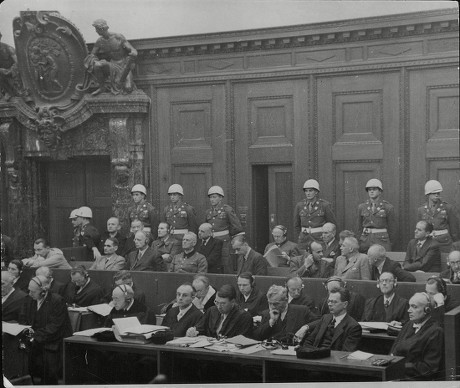 Wwii Peace Germany War Crimes Trials Editorial Stock Photo - Stock ...
