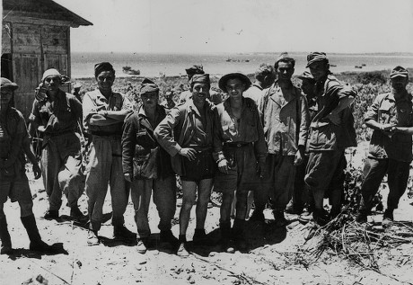Wwii Italy Army Prisoners Picture Shows Editorial Stock Photo - Stock ...
