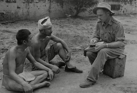 Wwii Japan Prisonersjapanese Prisoners Compound Rangoon Editorial Stock ...