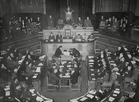 Wwii Allied War Conferences Ernest Bevin Editorial Stock Photo - Stock ...
