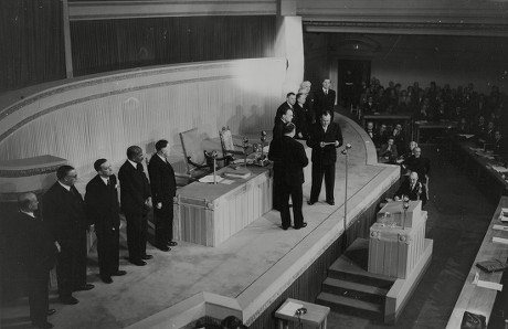 Wwii Peace United Nations Organisation Mr Editorial Stock Photo - Stock ...
