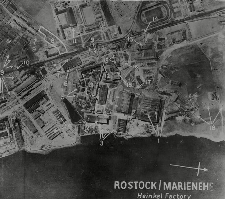 Wwii Allied Reconnaissance Views Air Raids Editorial Stock Photo ...