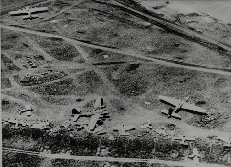 Wwii Allied Reconnaissance Views Air Raids Editorial Stock Photo ...