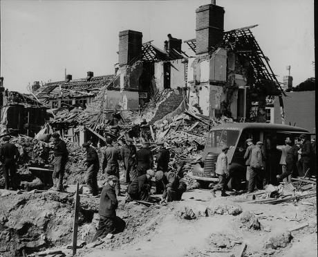 Wwii Britain Air Raids East England Editorial Stock Photo - Stock Image ...