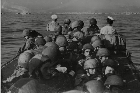 Wwii Europe Allied Invasion Italy Infantry Editorial Stock Photo ...