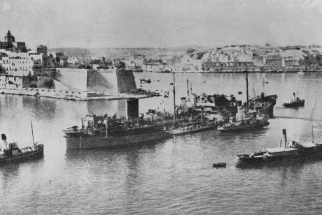 Wwii Britain Merchant Navy Convoys Malta Editorial Stock Photo - Stock ...