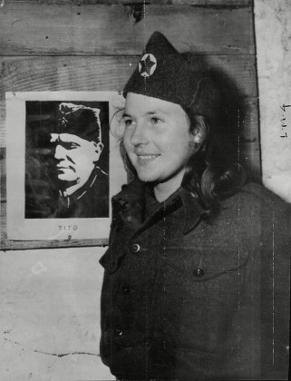 Wwii Yugoslavia Picture Shows 20yearold Yugoslav Editorial Stock Photo ...