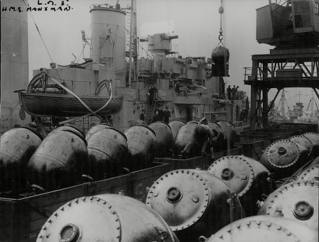 Wwii Britain Navy Minelayers Minelayer Hms Editorial Stock Photo ...