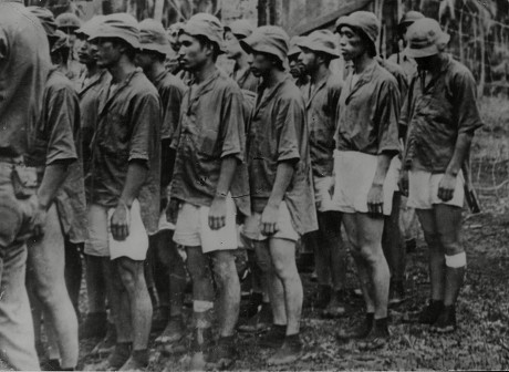 Wwii Japan Prisoners Picture Shows Japanese Editorial Stock Photo ...