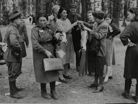 Wwii Peace Germany Allied Occupationberlins Black Editorial Stock Photo ...