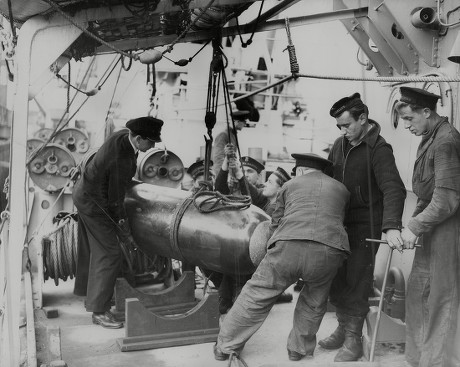 Wwii Poland Navyscenes On Board Polish Editorial Stock Photo - Stock ...
