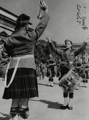 Wwii Peace Allied Army Occupation Picture Editorial Stock Photo - Stock ...