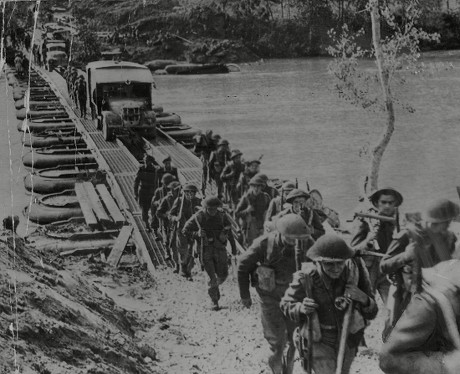 Wwii Europe Allied Invasion Italy Infantry Editorial Stock Photo ...