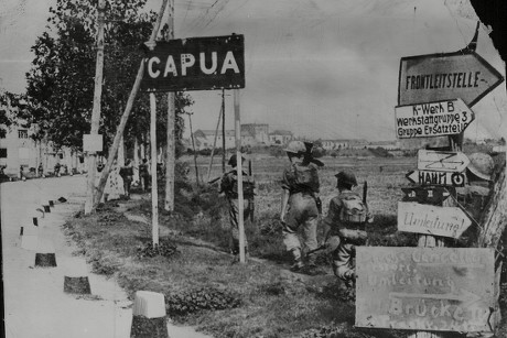 Wwii Europe Allied Invasion Italy Infantry Editorial Stock Photo ...