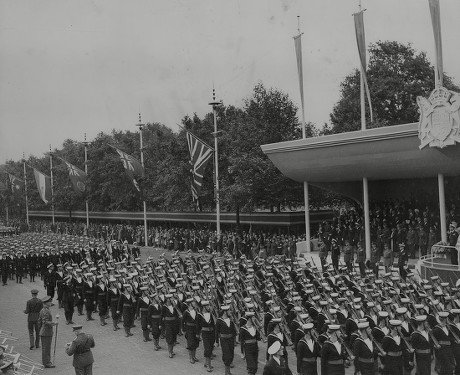 Wwii Peace Britain Victory Day March Editorial Stock Photo - Stock ...