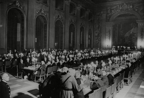 Wwii Peace United Nations Conferences Banquet Editorial Stock Photo ...