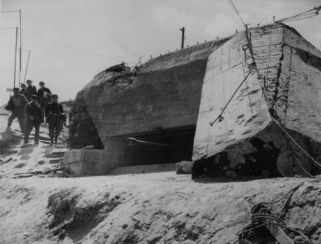 Wwii Germany Atlantic Wallthis Series Photographs Editorial Stock Photo ...