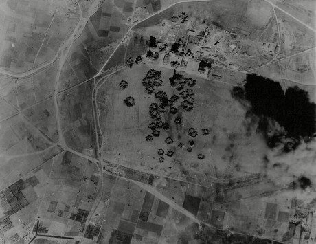 Wwii Allied Reconnaissance Views Air Raids Editorial Stock Photo ...