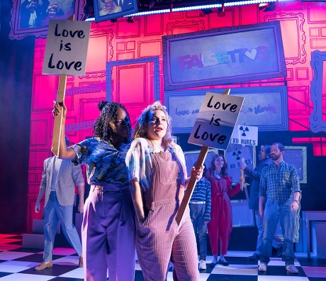 'Falsettos' Musical performed at the Other Palace Theatre, London, UK ...