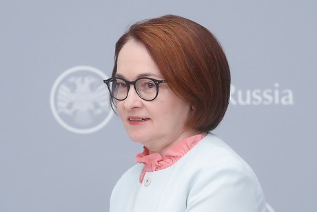 Russian Central Bank Head Elvira Nabiullina Editorial Stock Photo ...