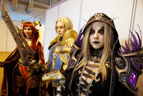 Cosplay Artist Costumes Characters World Warcraft Editorial Stock Photo ...