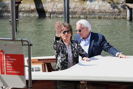 Mick Jagger Donald Sutherland Arrive Lido Editorial Stock Photo - Stock ...