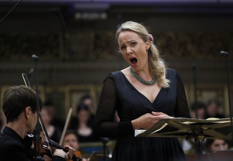 German Soprano Lydia Teuscher Euridice Performs Editorial Stock Photo ...