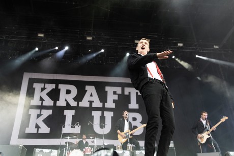 Vocalist Felix Brummer German Band Kraftklub Editorial Stock Photo ...