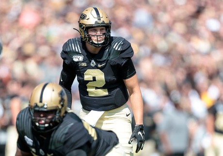 Purdue Defensive Back Byron Perkins 17 Editorial Stock Photo - Stock ...