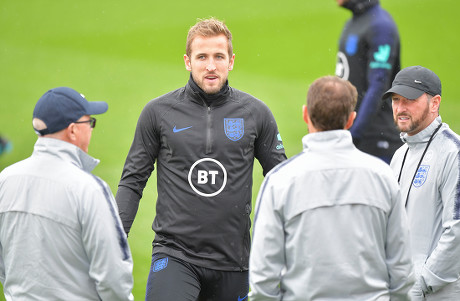 England Senior team training, Football, Southampton training ground ...