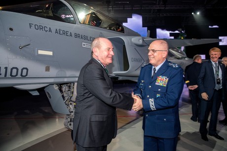 First Saab Gripen E Fighter Be Editorial Stock Photo - Stock Image ...