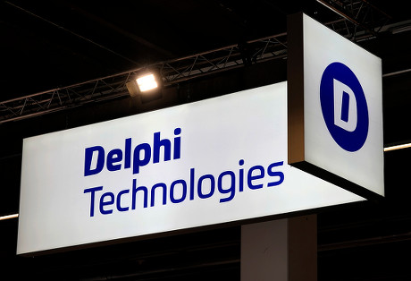 Logo Delphi Technologies On Display International Editorial Stock Photo ...