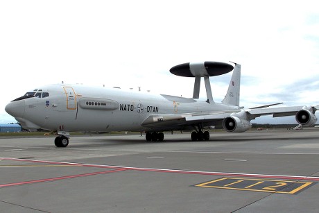Nato Airborne Warning Control System Awacs Editorial Stock Photo ...