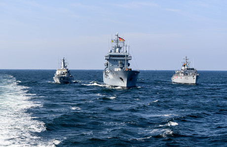 Elbeclass Replenishment Ship Donau C During Editorial Stock Photo ...
