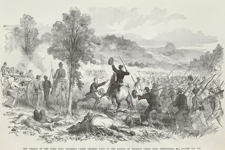 Us Civil War Battle Wilsons Creek Editorial Stock Photo - Stock Image ...