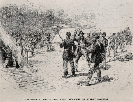 Us Civil War Battle Shiloh Called Editorial Stock Photo - Stock Image ...