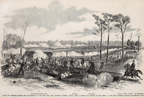 Us Civil War Battle Shiloh Called Editorial Stock Photo - Stock Image ...