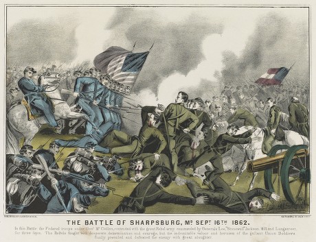 Us Civil War Battle Antietam Called Editorial Stock Photo - Stock Image ...